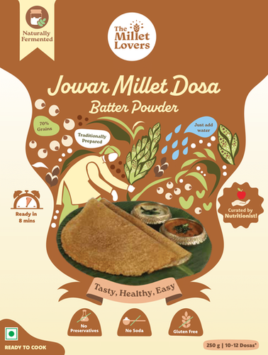 Jowar Millet Dosa Batter Powder | The Millet Lovers