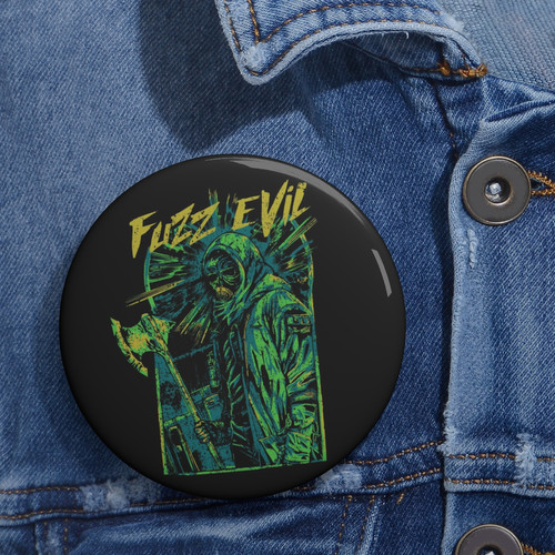 Limited Edition: "Heavy Glow" Pin Buttons | Fuzz Evil