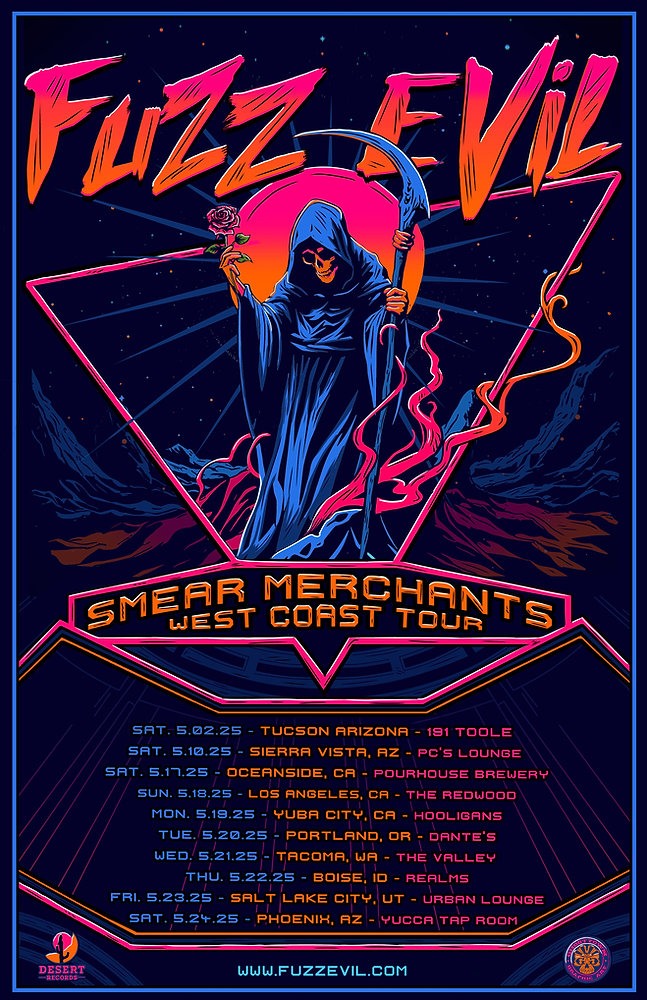 Fuzz Evil Announce Headlining West Coast Tour