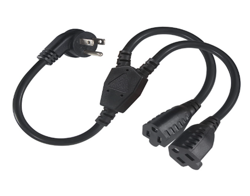 "Y" Power Cord Cable | Compu-Cel