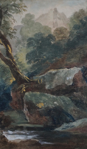 Cornelius Varley (1781-1873) - A Welsh Mountainous Landscape | DOWLE ...