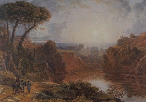 George Barret Jr (1767-1842) - Italianate Landscape | DOWLE FINE ART