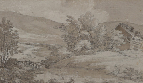 Lady Mary Ann Holbech Mordaunt (c.1778-1842) - Pastoral Landscape ...