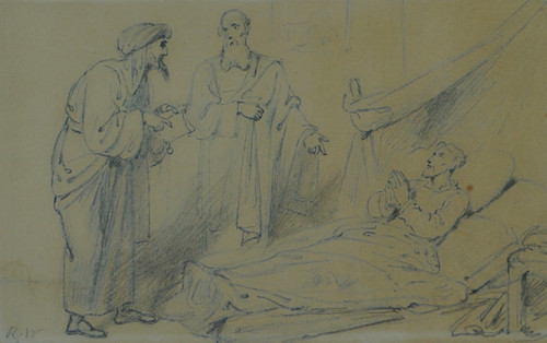 Richard Westall R.A. (1756-1836) - Biblical scene | DOWLE FINE ART