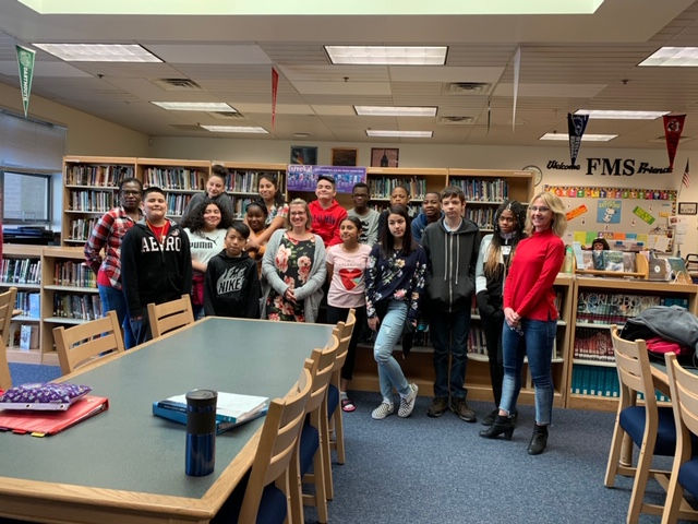 Great Pic from Fifer Middle @ CR SD - KUDOS Students and Staff!!