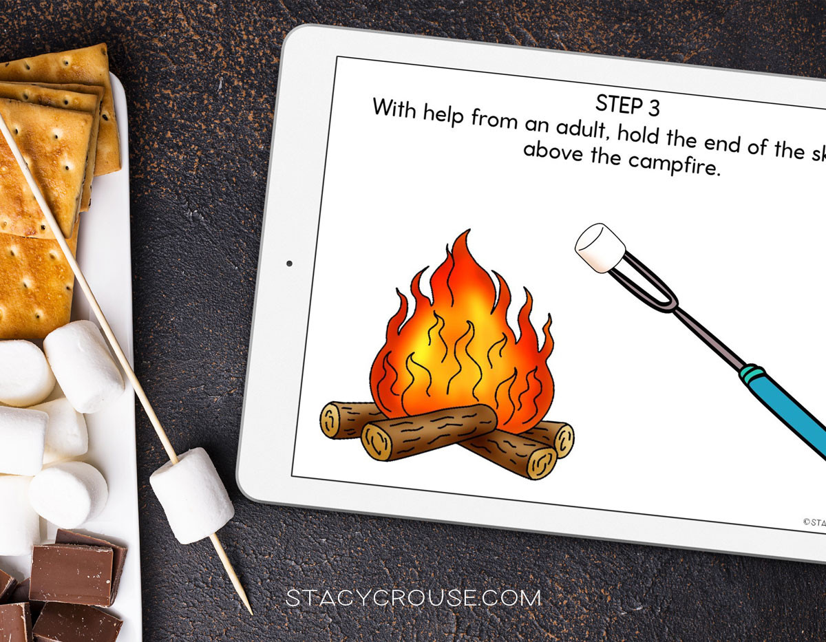 Camping Themed Activities For Teletherapy