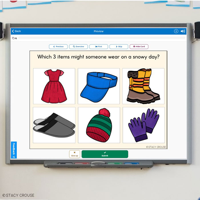 Winter Themes to Use in Speech Therapy