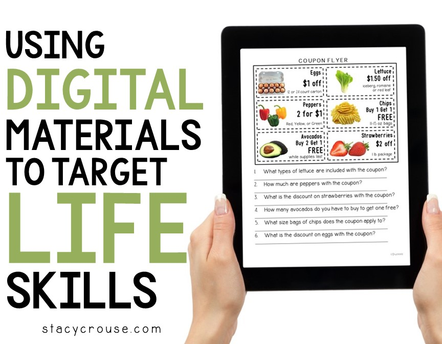 Using Digital Materials to Target Life Skills