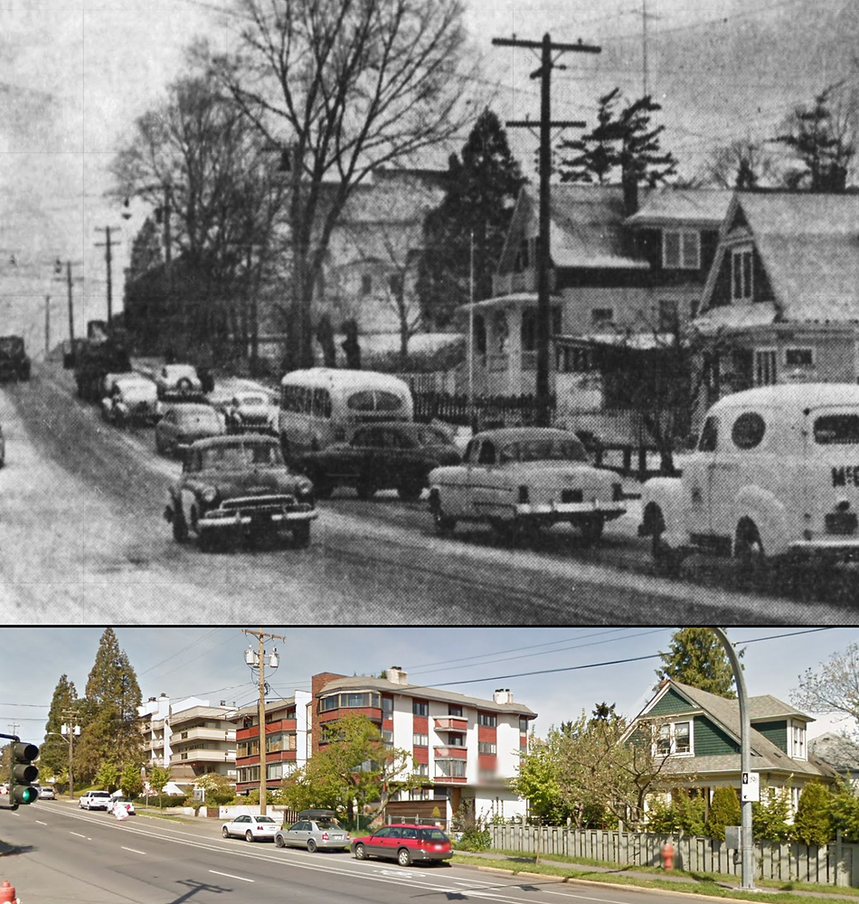 1956::Pandora Avenue in Victoria, British Columbia