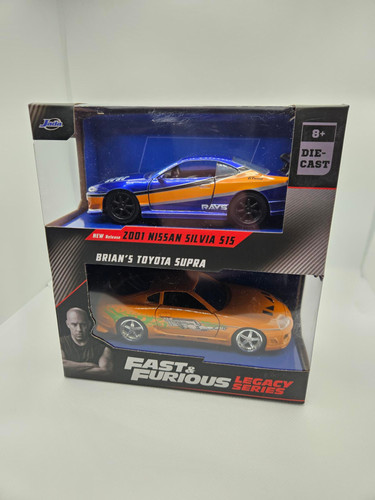Jada Fast and Furious Legacy Series 2001 Nissan Silvia S15 Brian's ...