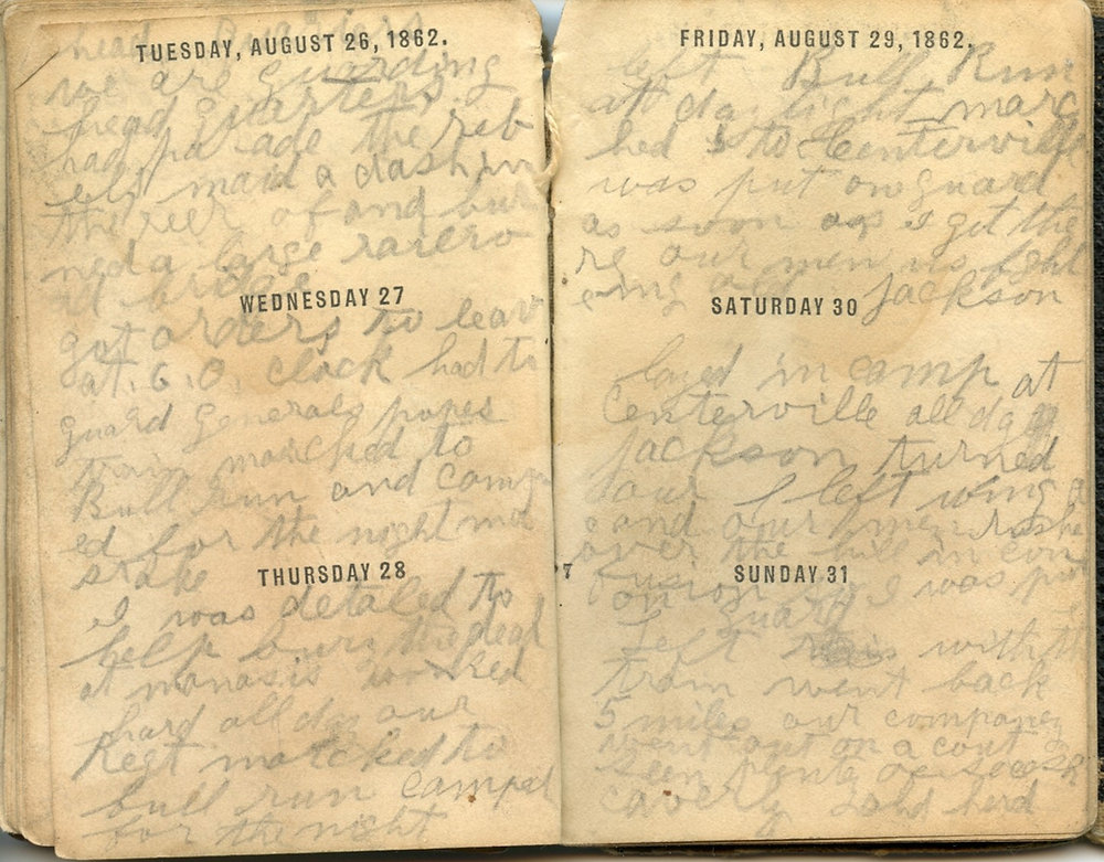 Excerpts from a Civil War Diary
