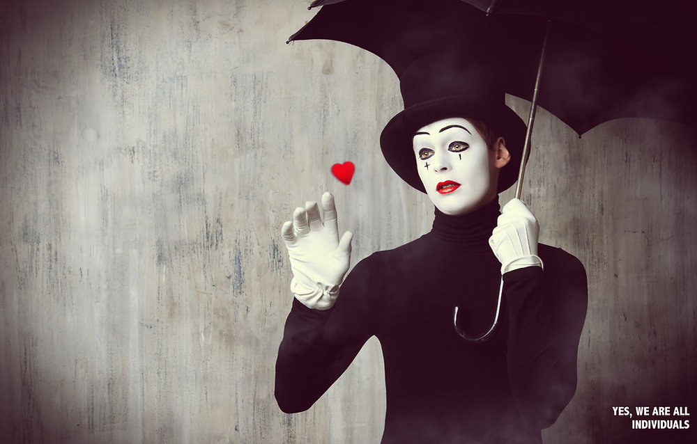 You are all mime