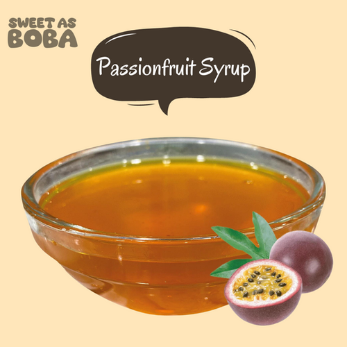 Passionfruit Syrup 2.5kg | Sweet As Boba