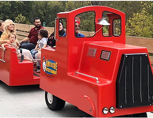 Electric Trackles Train Ride Rentals - Columbus Ohio - Trackless Train ...