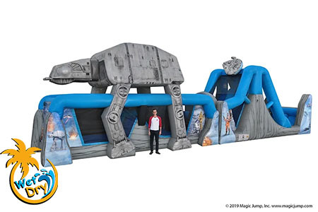 Star Wars Inflatable Obstacle Course Rental Cincinnati Ohio Event ...