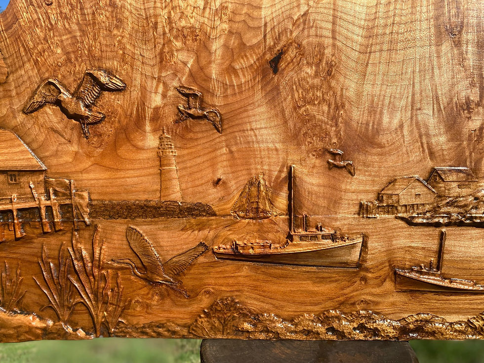 3D Carvings | DLF Custom WoodCraft