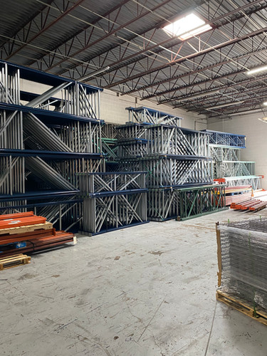 New Upright/8'x42"/Mecalux/Teardrop | Pallet Rack Source