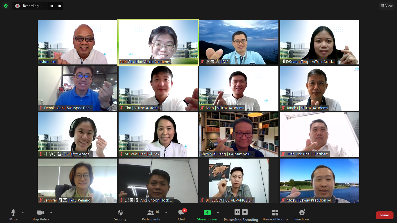 The ViTrox Experience Batch 1