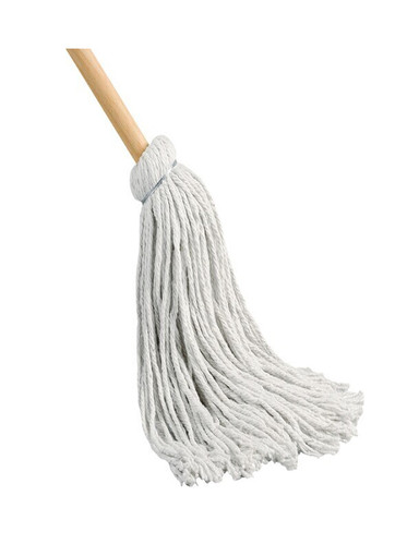 YMC20 - 20 oz White Cotton Mop with 54" Yacht Style Handle ...