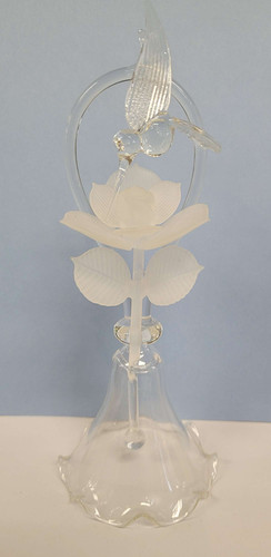 Hummingbird loop bell | Hand Blown Glass