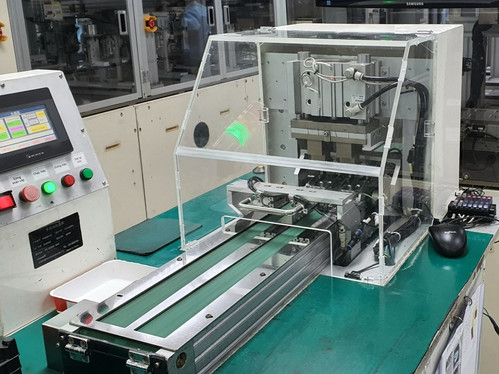 Automatic parts picking and stamping machine | vilooktech.com