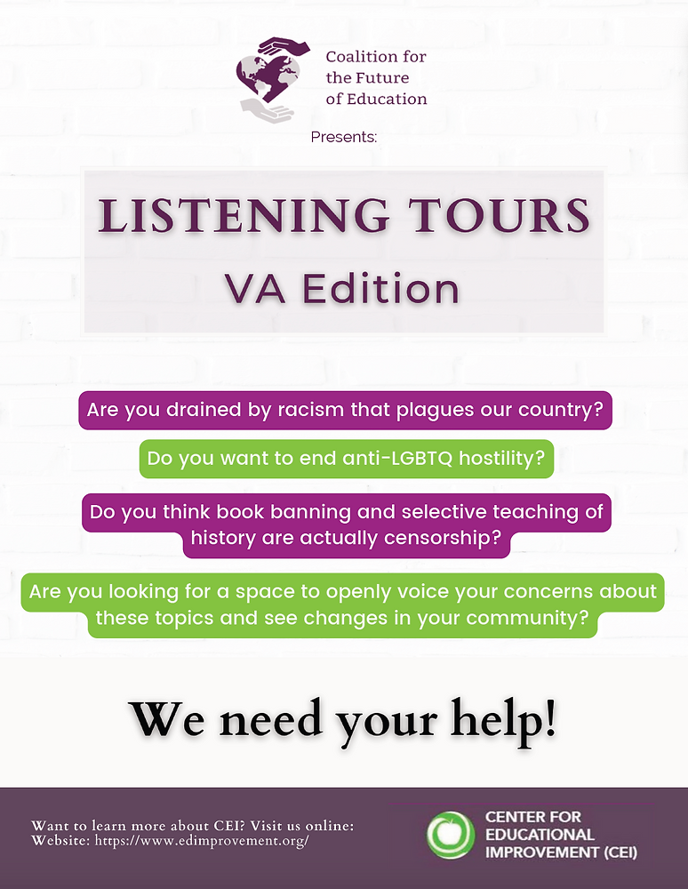 Listening Tours: VA Edition | CEI