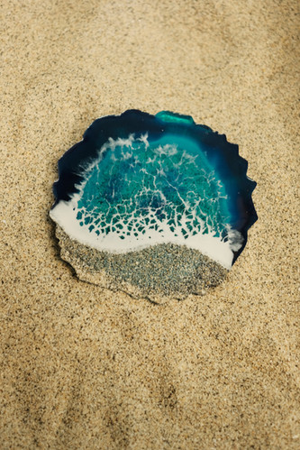Seascape Coasters | Resin 2 Art