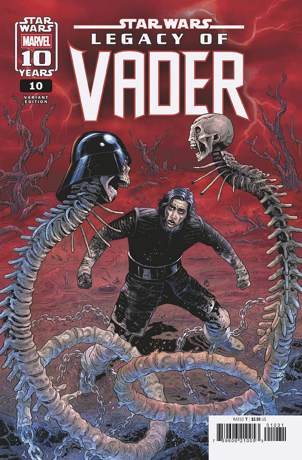 STAR WARS: LEGACY OF VADER #10 LUKE ROSS VARIANT | brandonscomics