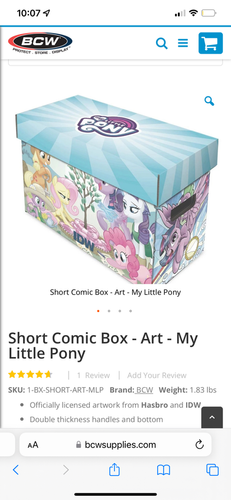 1 My Little Pony Short box | brandonscomics