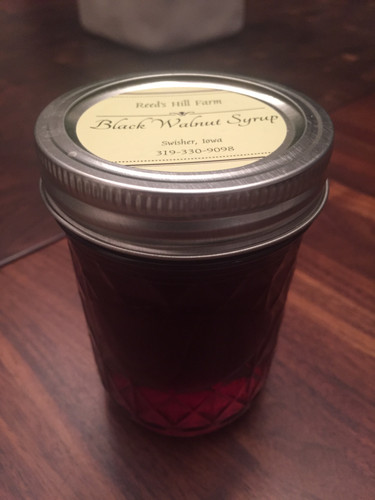 Black Walnut Syrup | Reed's Hill Farm