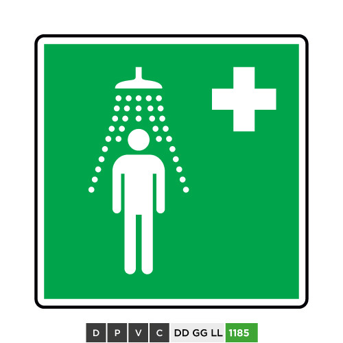 Emergency shower symbol | SignsInc