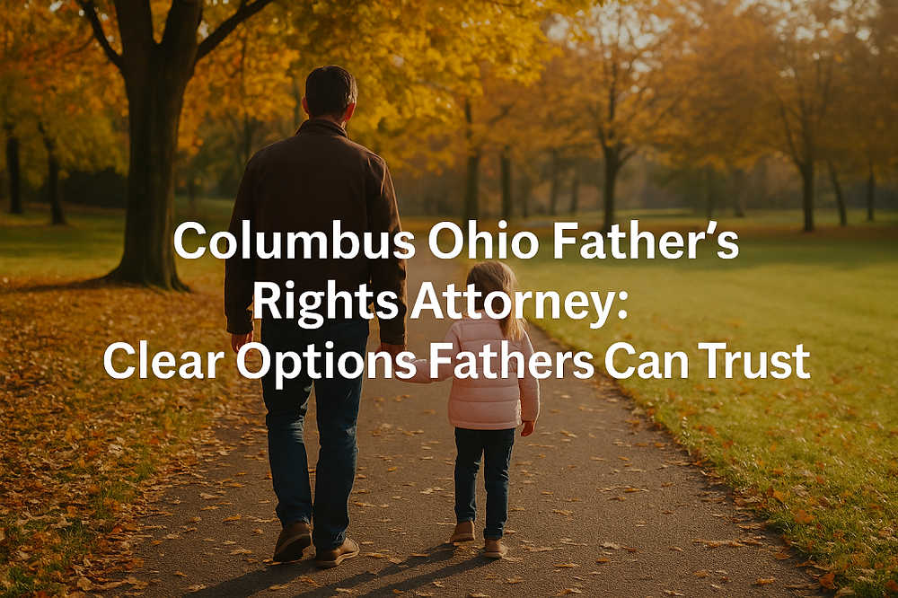 Columbus Ohio Father’s Rights Attorney: Clear Options Fathers Can Trust