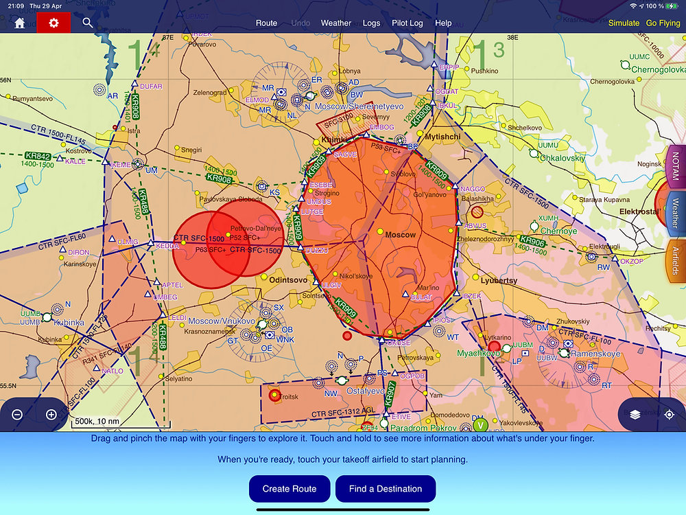 SkyDemon adds Russia