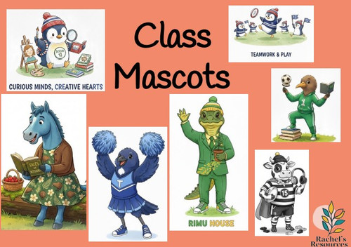 Class Mascots | Rachel S Resources