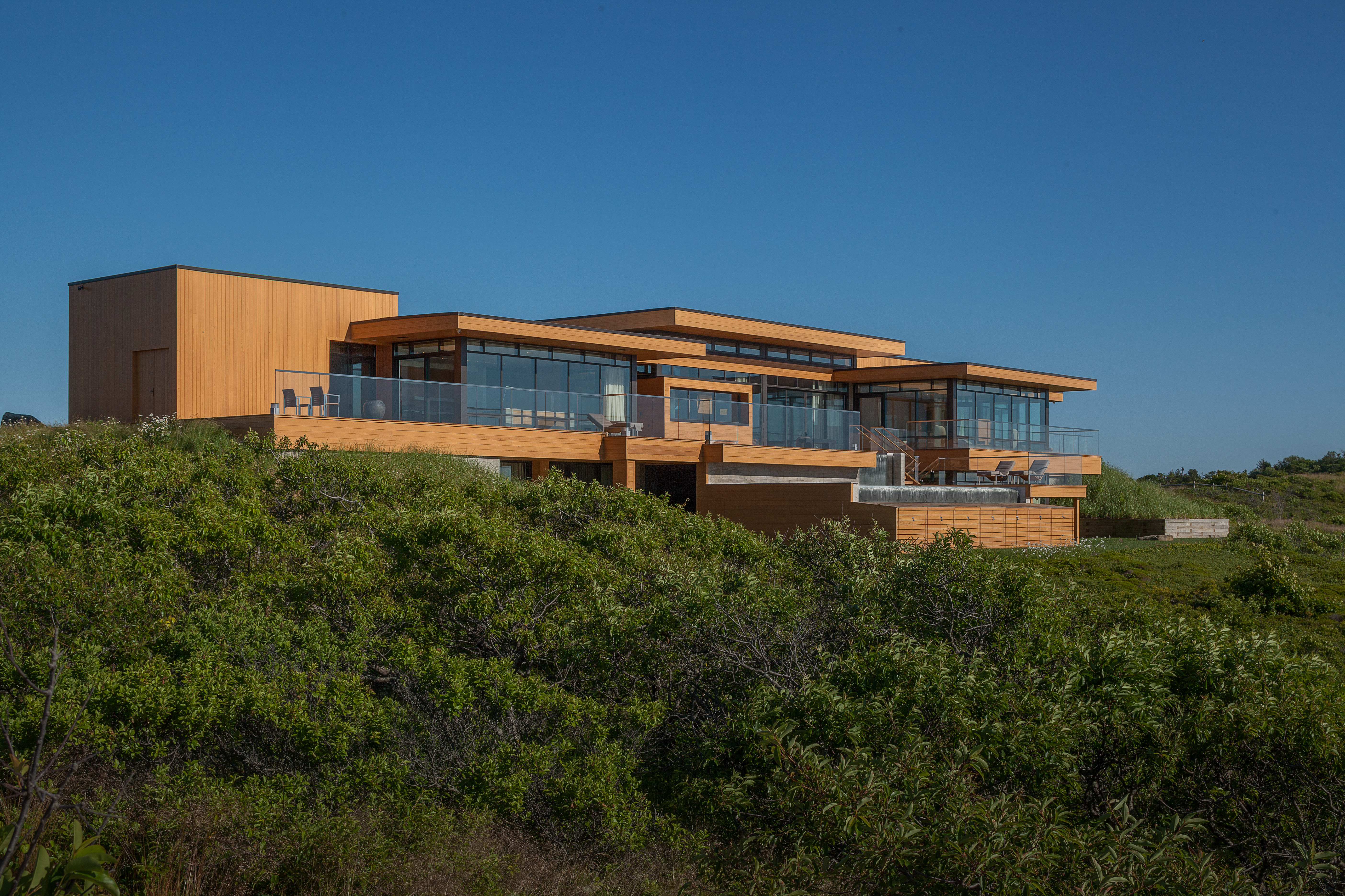 Modern Oceanfront - Mid Century Modern Estate on 12 Acres of Cape Cod ...