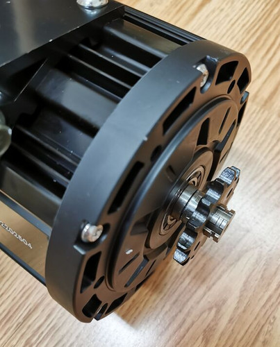 QS Motor 138 72v Mid Drive Motor kit for Motorcycle | Johnny Nerd Out