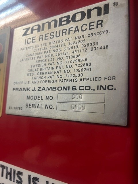Zamboni 500 Propane