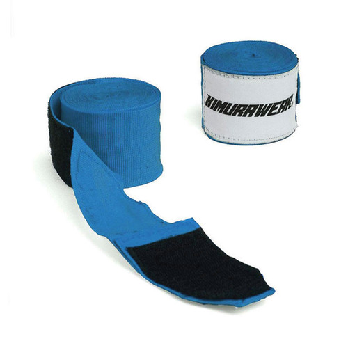 Hand Wraps - Aqua Blue 180" | Kimurawear