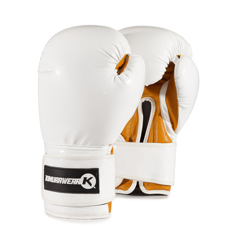 Ozuku Strike Boxing Gloves - WHITE | Kimurawear