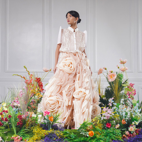 Maria Clara Barong Filipiniana | Happy Andrada