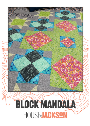 Block Mandala pattern PDF | House of Jackson