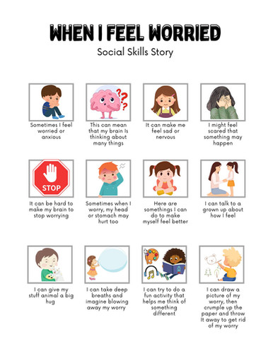 Worry Social Skills Story | Childhood Matters