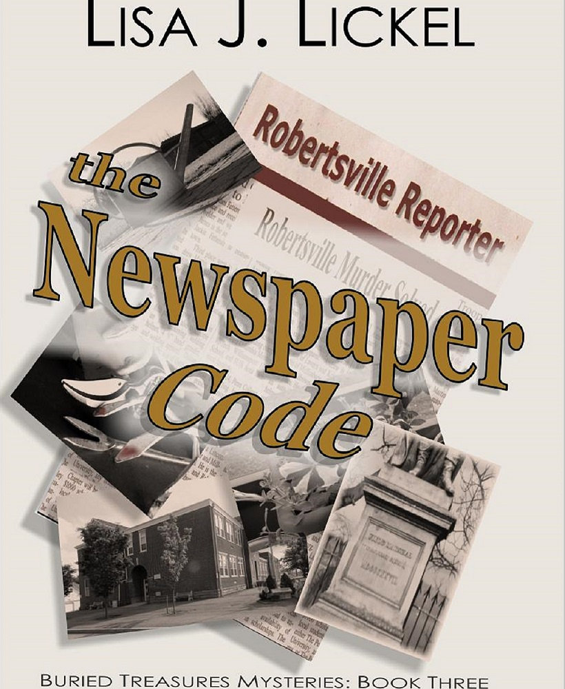 The Newspaper Code by Lisa Lickel is a Cozy Mystery Event pick # ...
