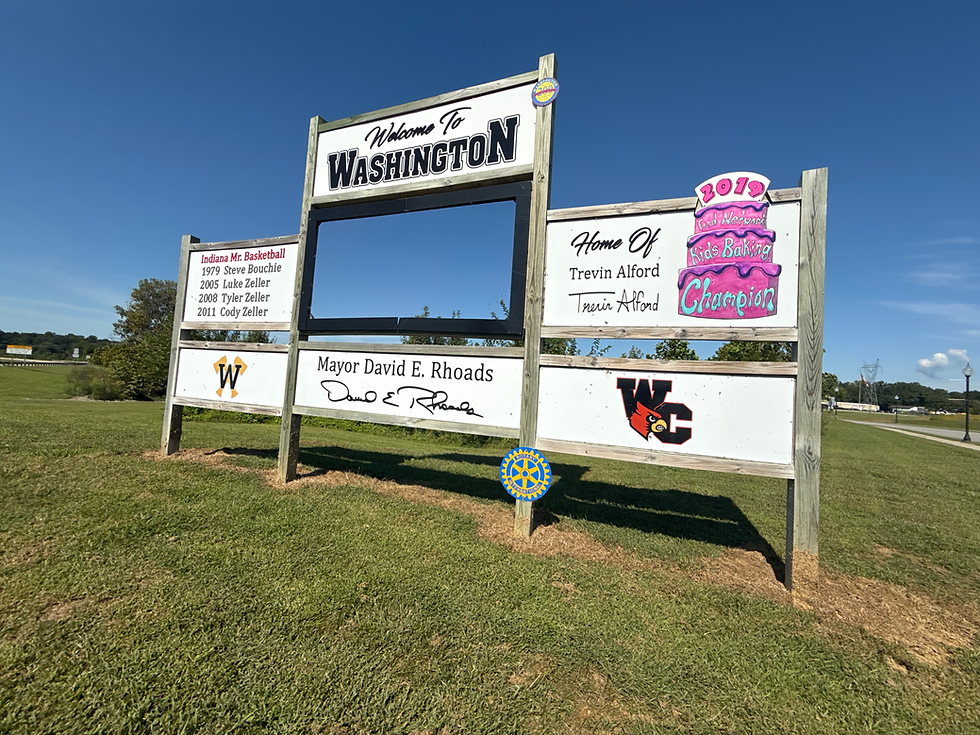 Washington Sign Request for Proposal: $10K Grant Boosts Daviess Signage