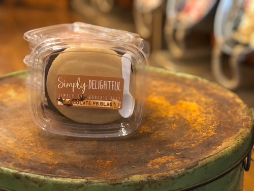 Chocolate Peanut Butter Blast Fudge 7oz | simplydelightful