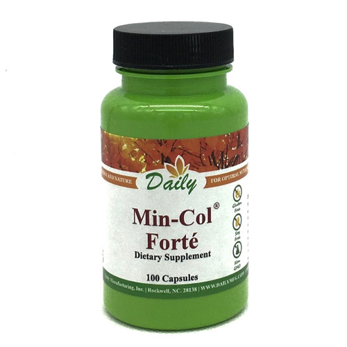 Min-Col Forte by Daily Mfg. 100caps | Natural Life Shoppe