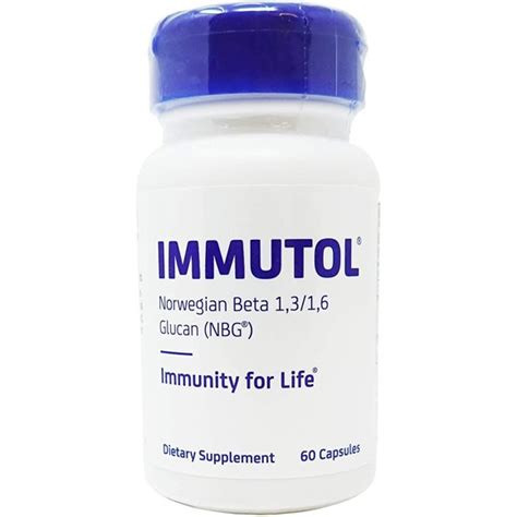 Immutol Beta 1,3/1,6 Glucan 60Caps | Natural Life Shoppe