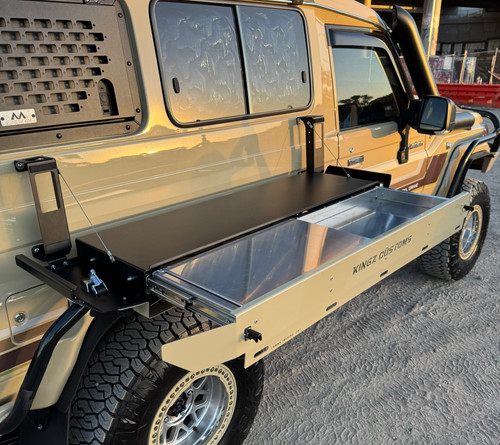 CT Maxtrax Holder with Multifunction Table & Drawer | Kingz Customs