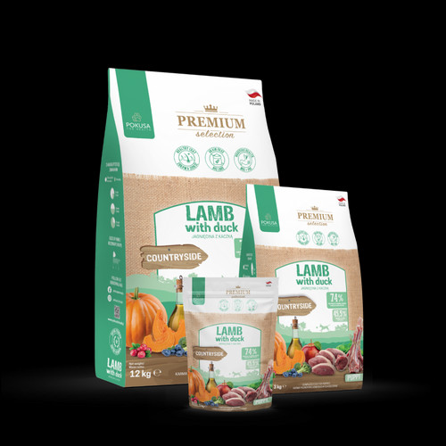 POKUSA premium Selection Countryside Agnello e Antra puppy ...