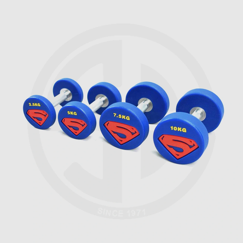 Superman Dumbbell Set, 2.5 to 50 kg, High Quality Fitness Equipment, PU ...